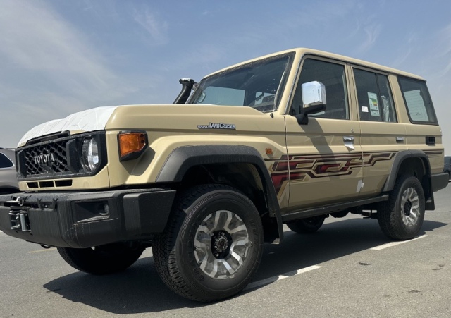 24款丰田酷路泽LC76自动顶配60万起售